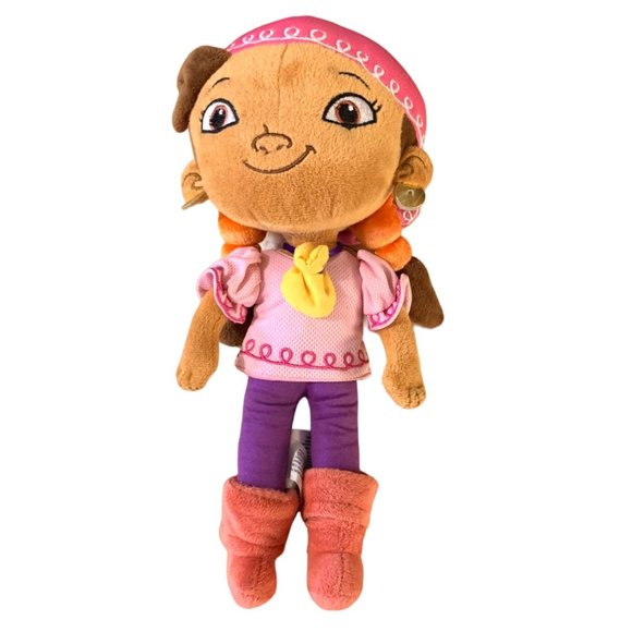 Disney | Toys | Jake And The Neverland Pirates Izzy Plush Stuffed Doll ...